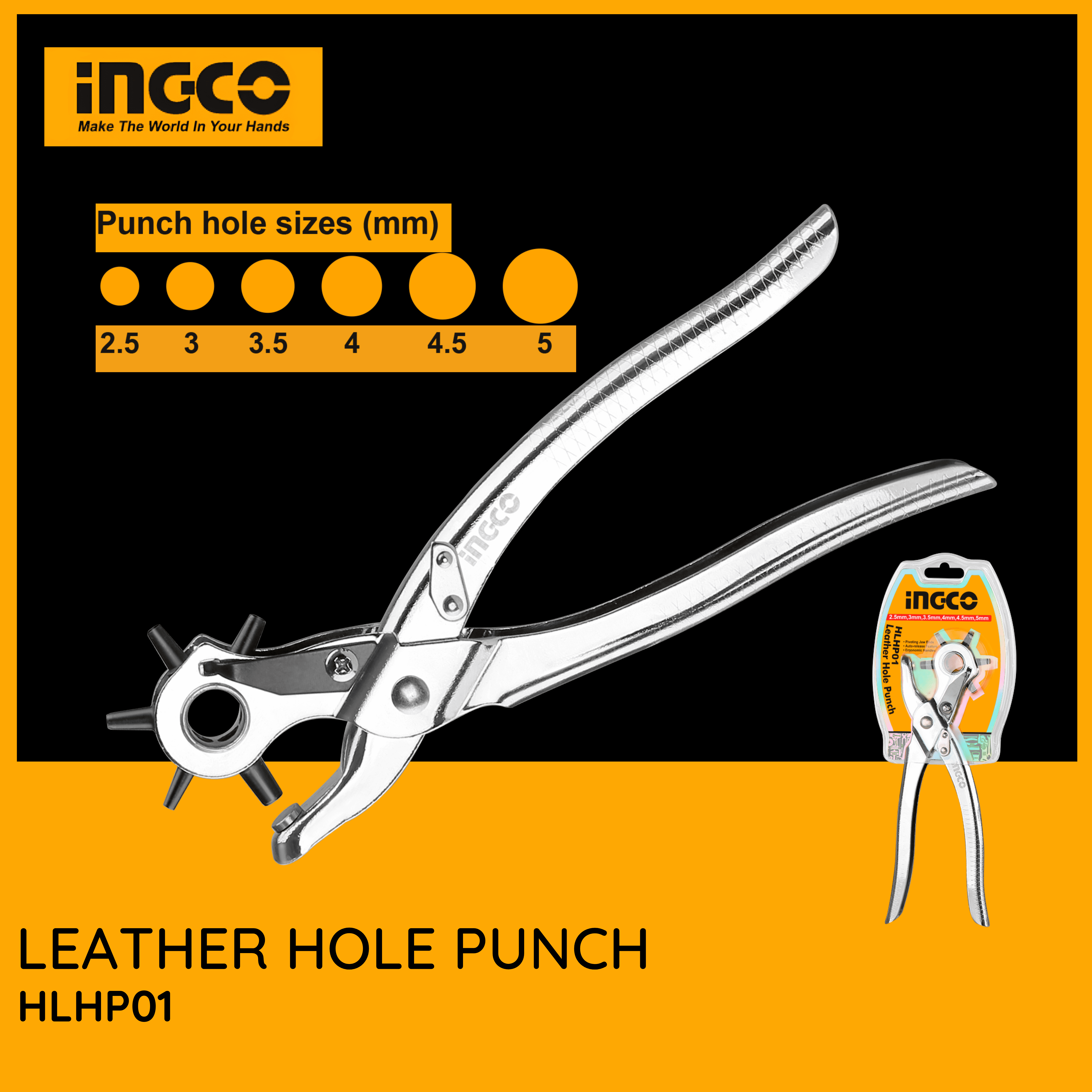 Ingco Brand New Leather Hole Punch HLHP01 | Daraz.com.np