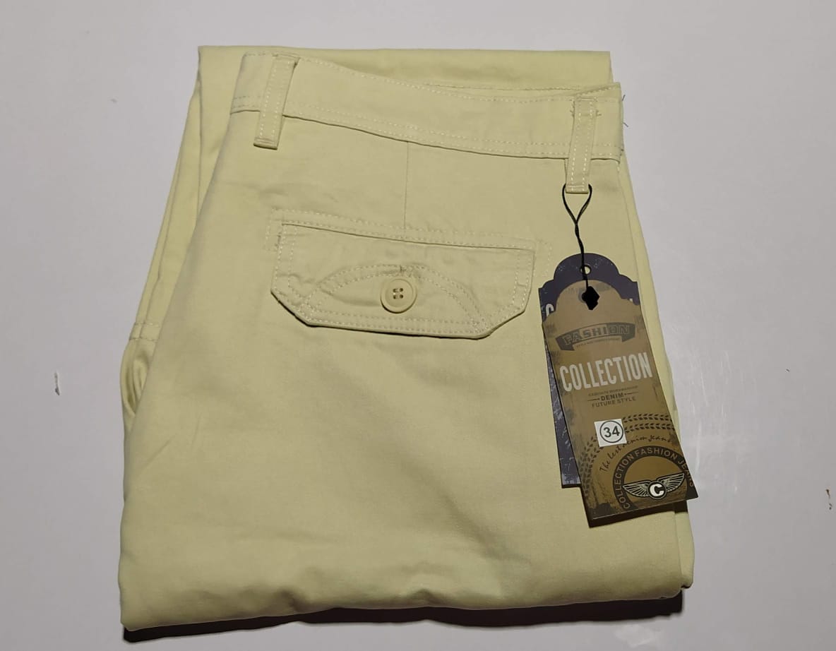 Dg Box Multi Pocket Cotton Regular Fit Non Stretching Cargo Pant For ...