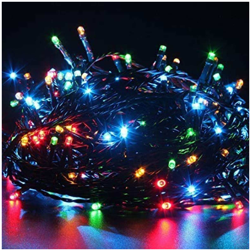100 Led Multicolour Tihar Decorative 10m String Light | Daraz.com.np