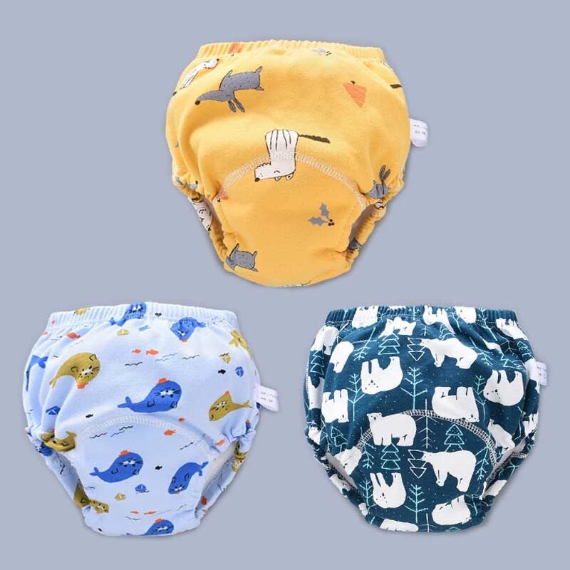6 Layer Reusable Diaper For Baby - 4 Pcs | Daraz.com.np