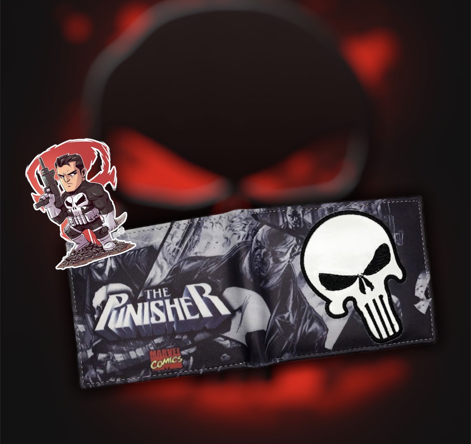 Punisher Wallet (Marvel Collection) | Daraz.com.np
