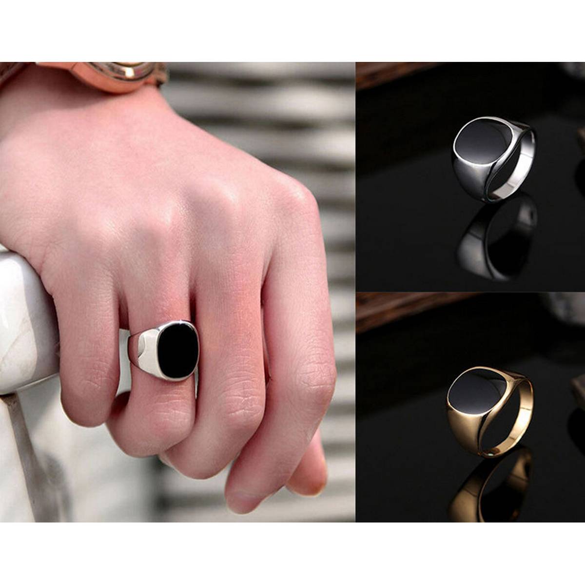 【Beiver Jewelry Store】(New) solid stainless steel band b2024r men ...