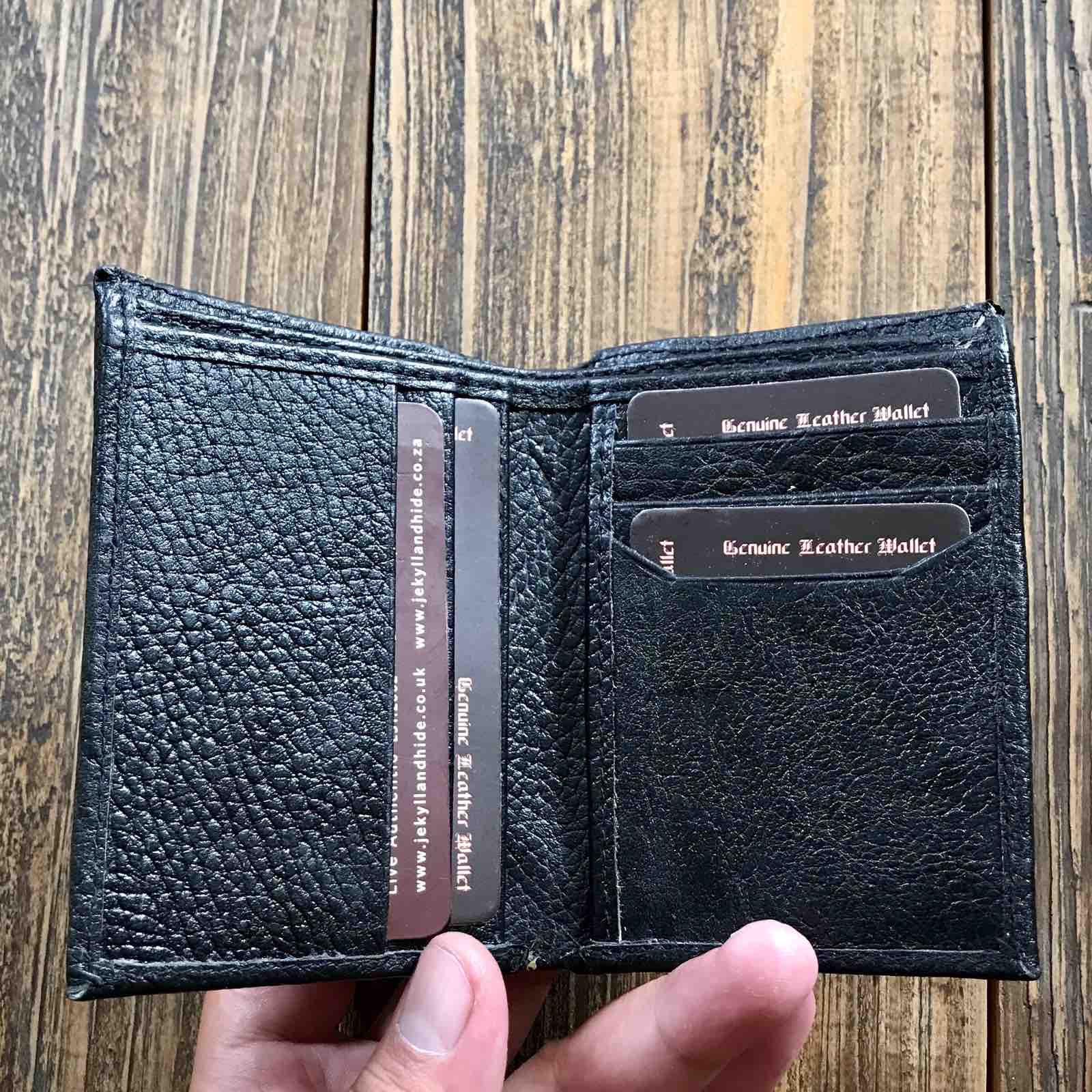 Genuine Leather ATM Card License Holder and Mini Money Small Wallets ...