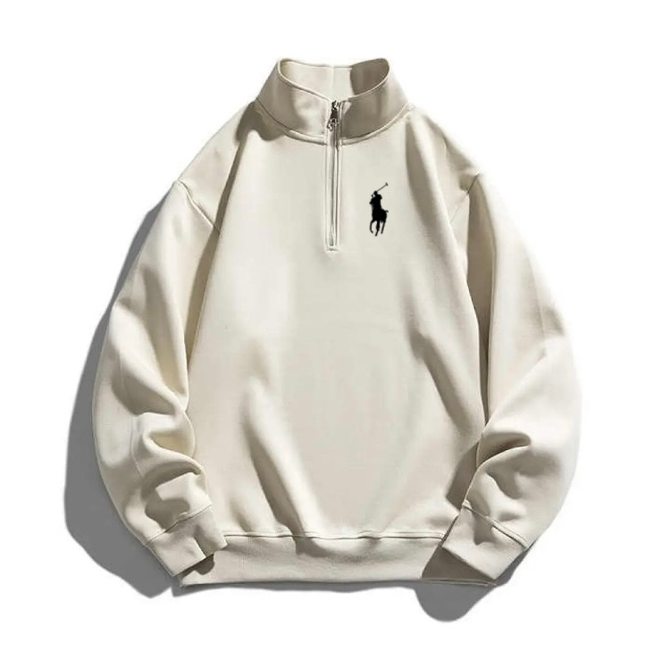 Polo Half Zip Chain Sweatshirt For Men | Daraz.com.np