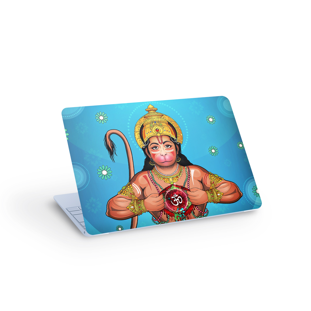 Laptop Back Sticker For Up to 15.6inch Laptop (God Hanuman Ji) | Daraz ...