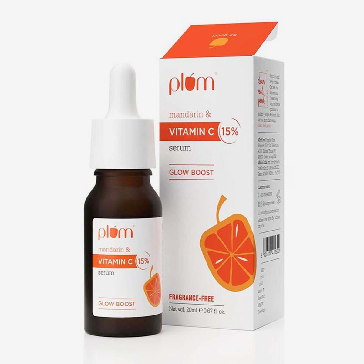 Plum Goodness Mandarin & Vitamin C Serum 20Ml | Daraz.com.np