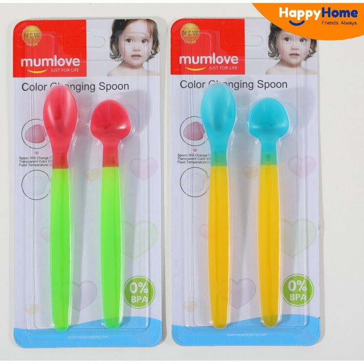 Custom Temperature Sensor Color Changing Baby Soup Spoon Set | Daraz.com.np