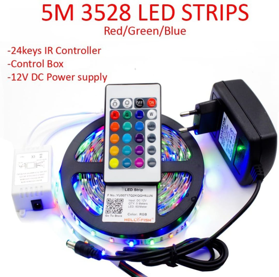 RGB Light Buy 1 Get 1 Free Rgb 5M Strip Multicolored Led Strip Lights ...