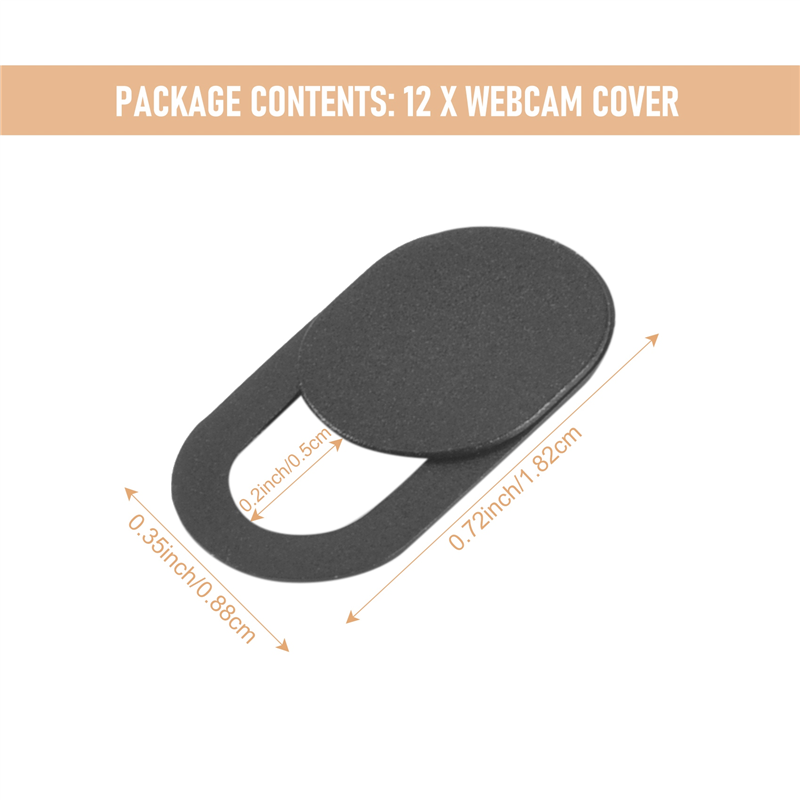 Laptop Slide 12 Pack, Ultra Thin Laptop Camera Cover Slide for ...
