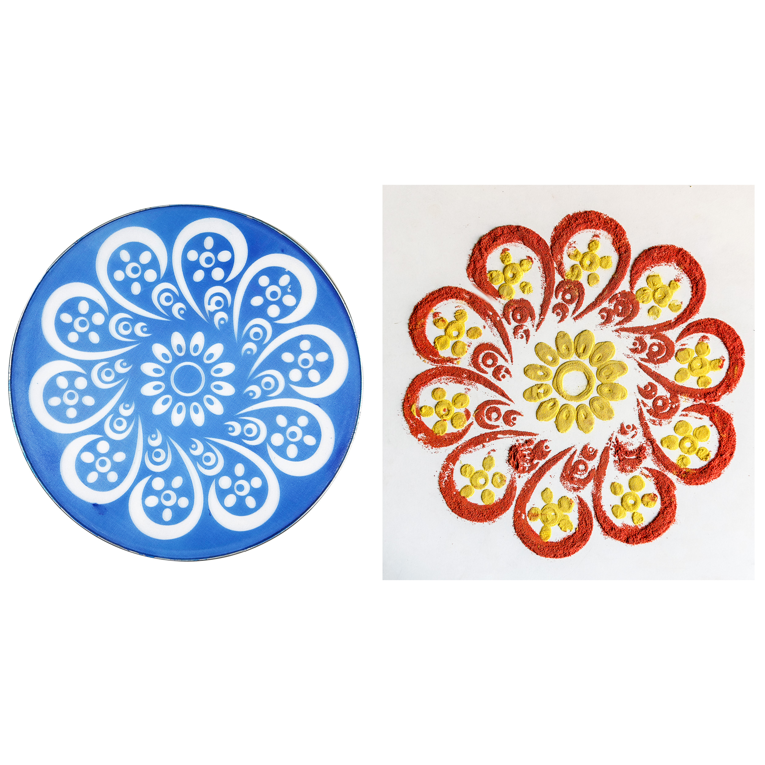 Beautiful Multiple Design Rangoli Maker Jali To Draw Fine Rangolis For ...