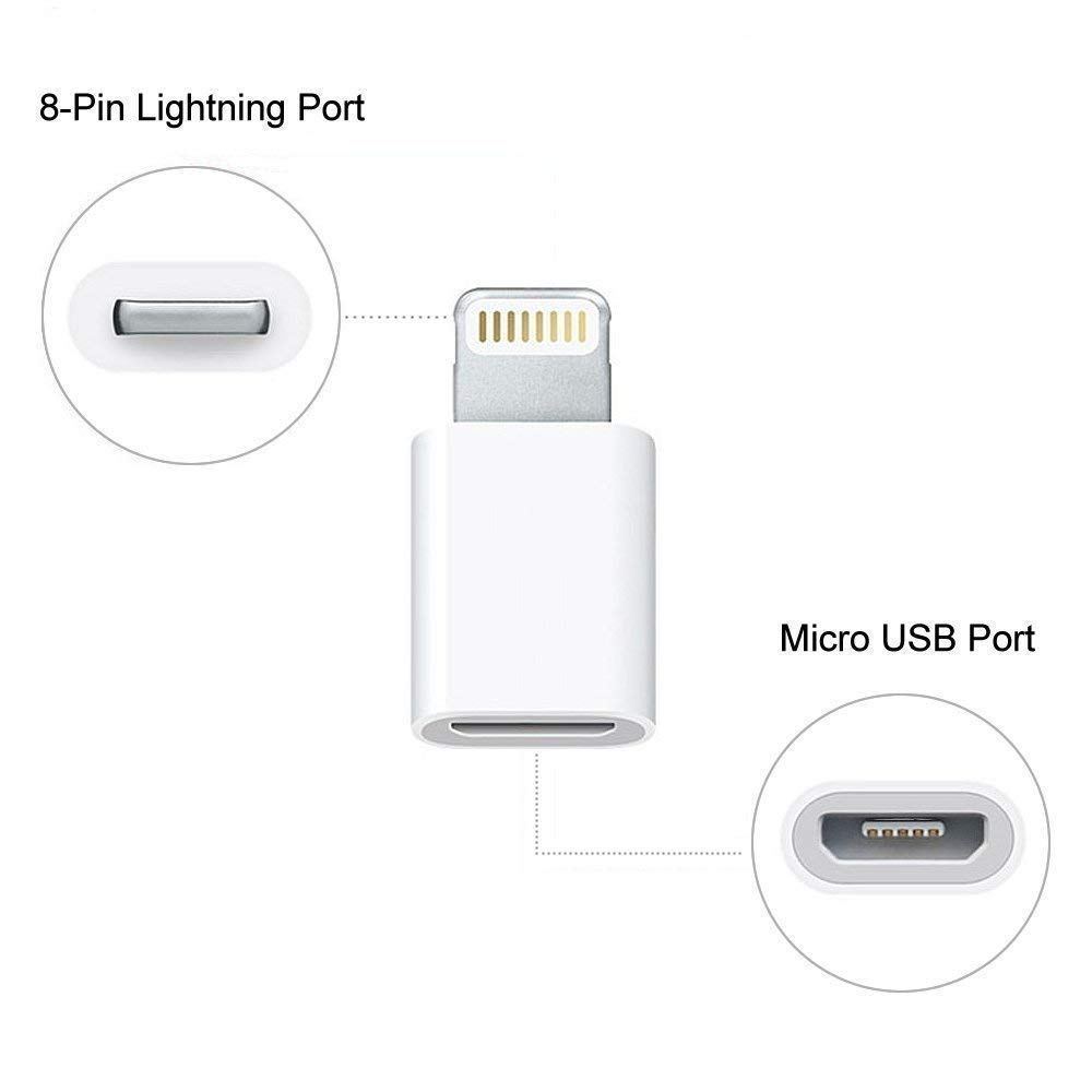 Lightning to Micro USB Adapter | Daraz.com.np