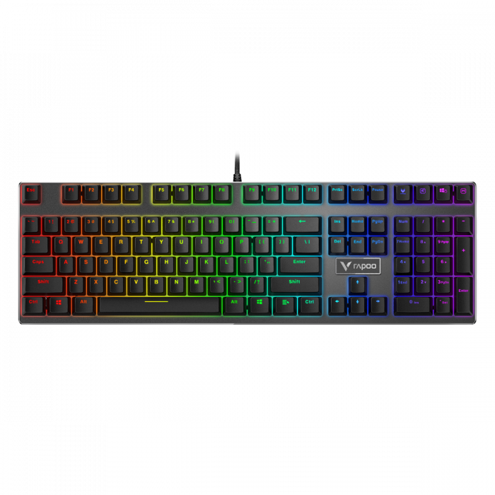 Rapoo V700 RGB Alloy Backlit Mechanical Gaming Keyboard | Daraz.com.np