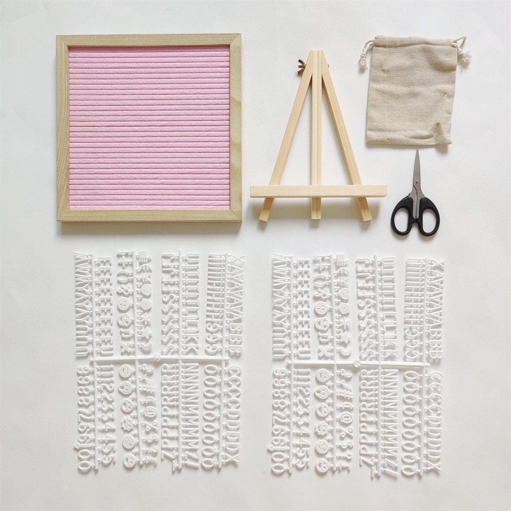 CozyKids - Wooden Custom Felt Letter Message Board | Daraz.com.np