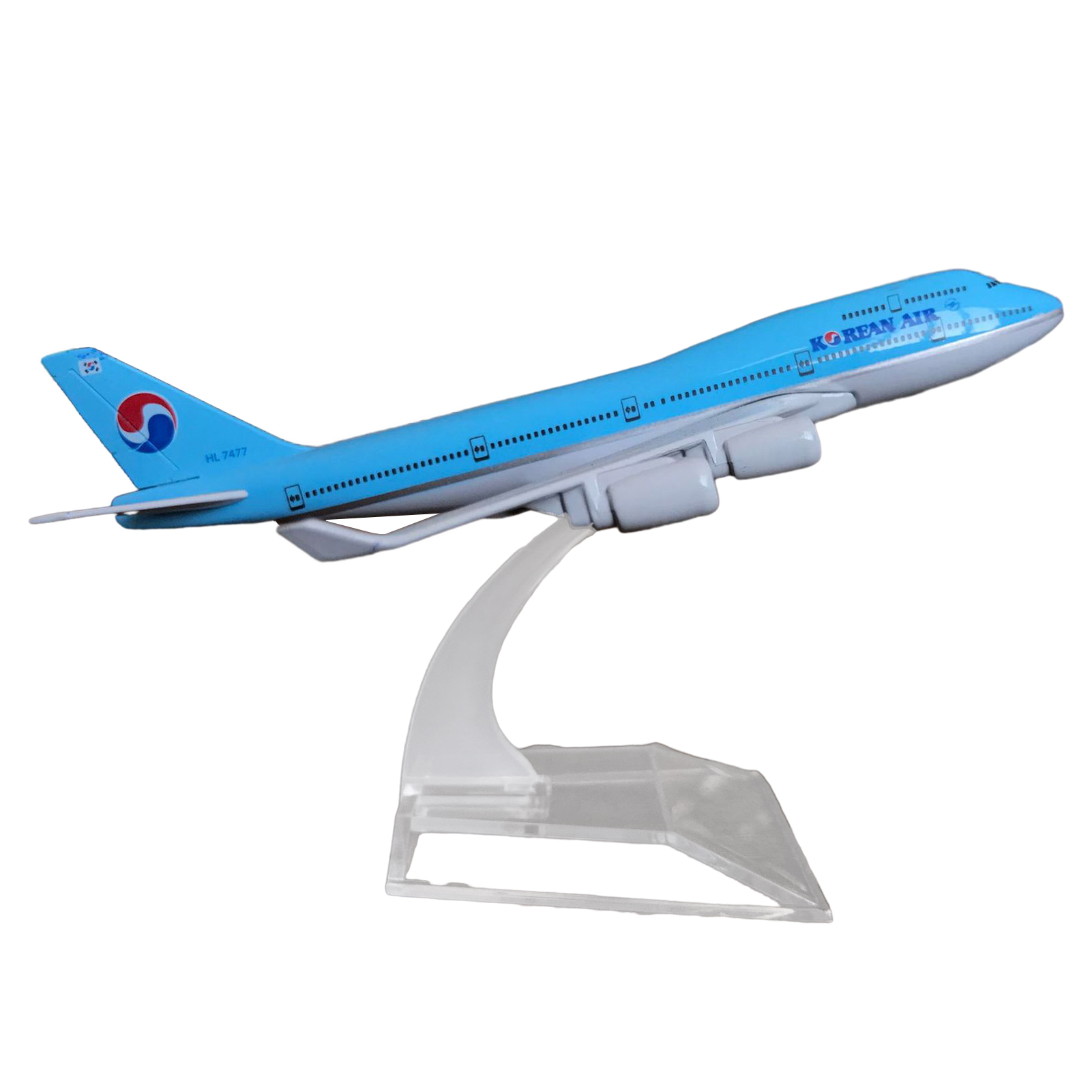 Trendiq Plastic Base Airplane Model 1 400 B747 Airplane Model Toy with ...