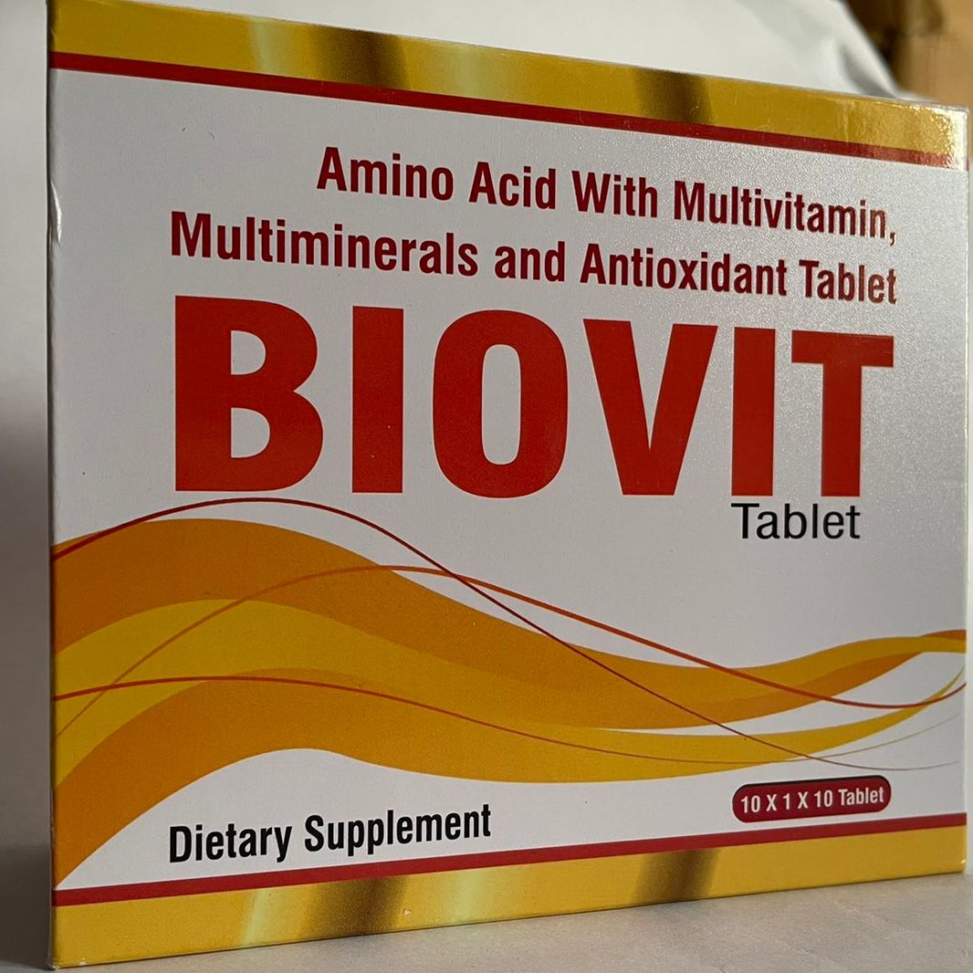 Biovit Dietary Supplement- 100 tablets in 1 Box | Daraz.com.np