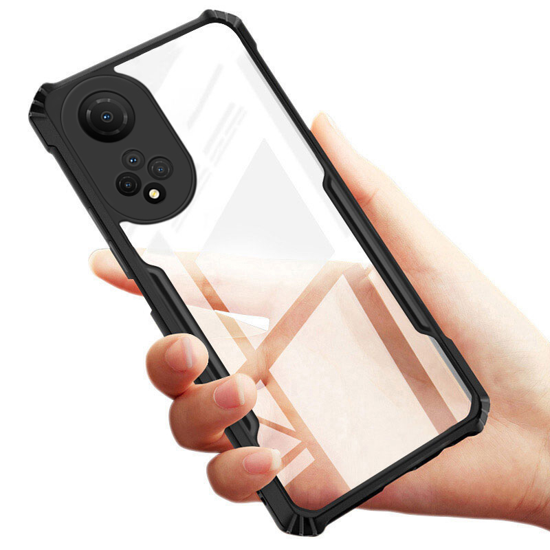 Vantime for Honor X7 Case Air Cushion Hard Crystal Clear Back ...
