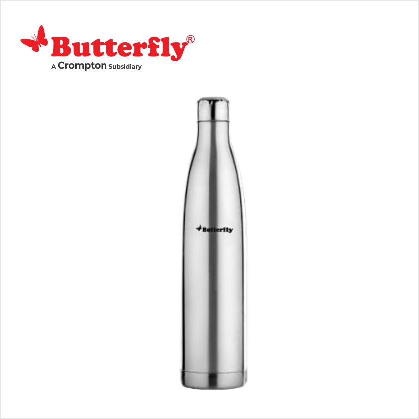 Butterfly Voyage Stainless Steel Vacuum Flask Water Bottle - (500 ml ...