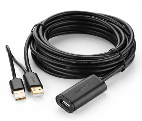 UGREEN 10m USB 2.0 Active Extension Cable with USB for Power: Extend ...