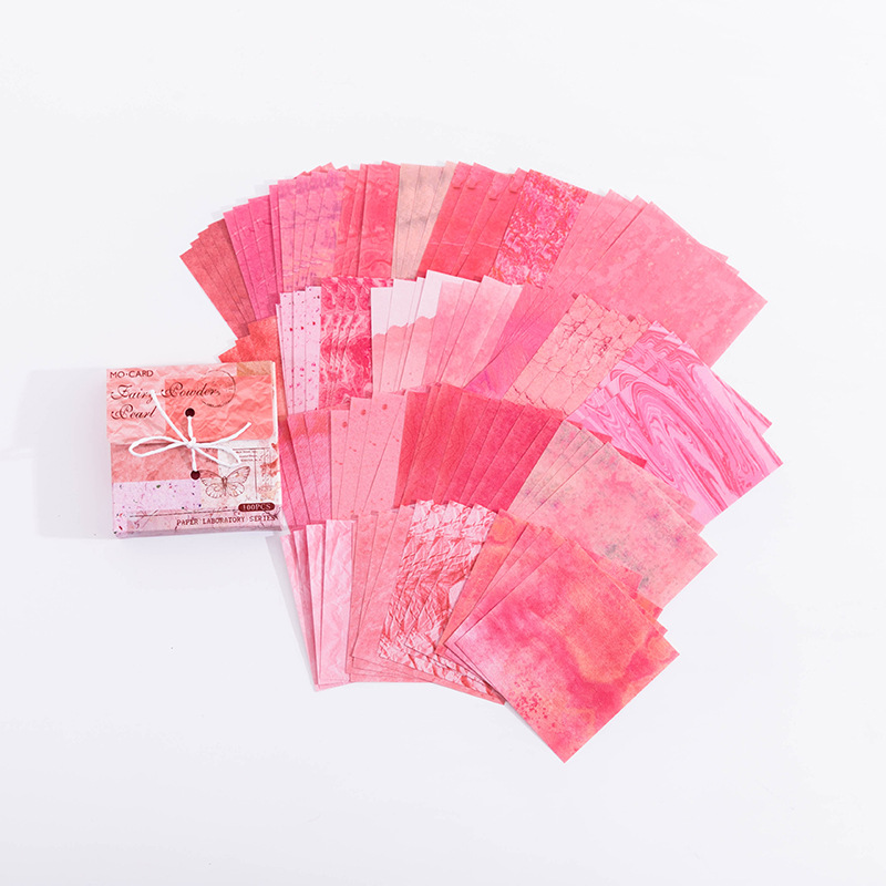 Sweet Journal 100PCS Paper Laboratory Series Memo Pad Boxed Material ...