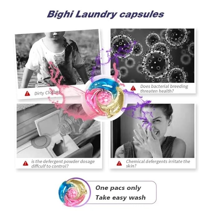 30Pcs Of 4 In 1 Laundry Pods for Washing Machine Super Laundry Cleaning ...