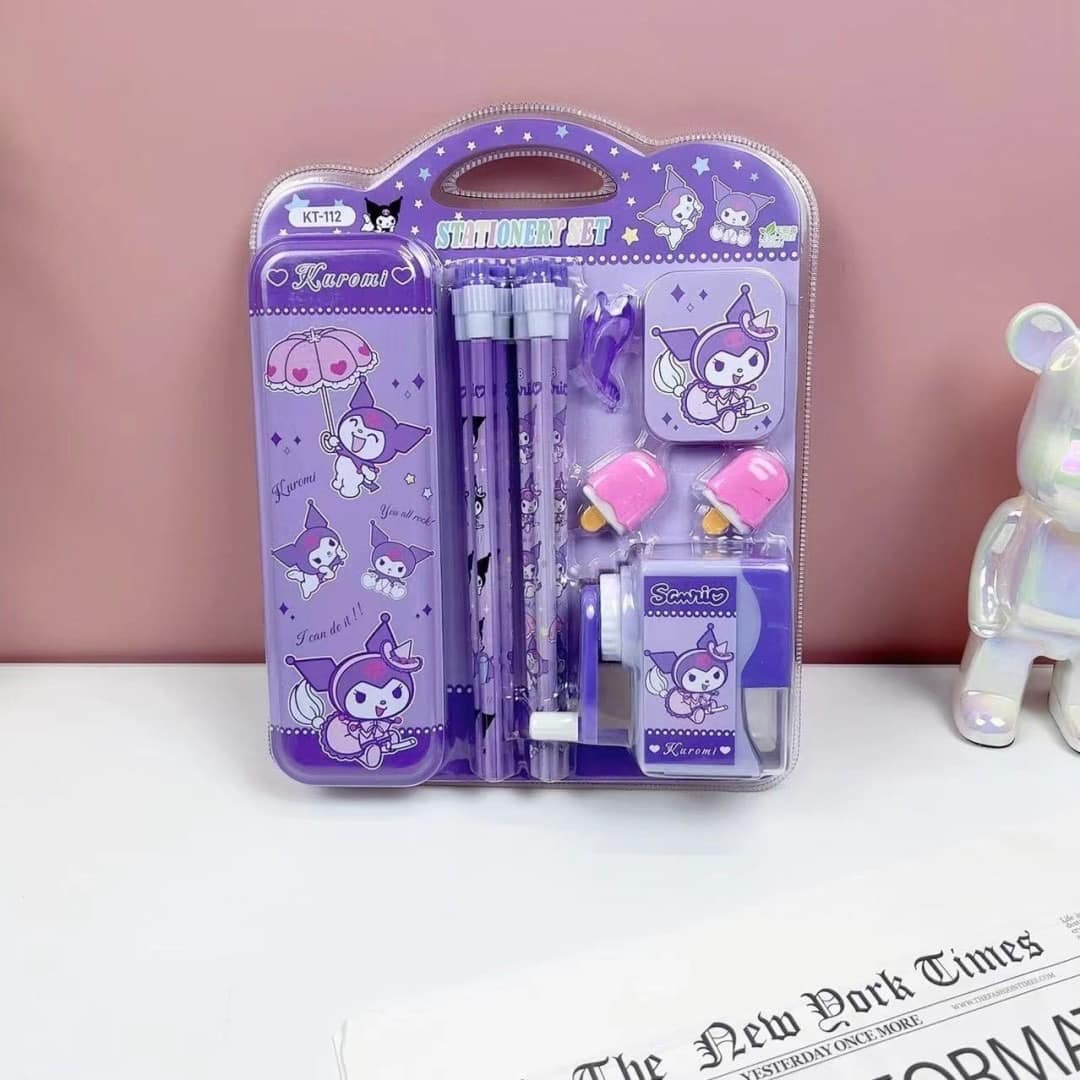 Kuromi Stationery Pencil Set for Kids | Daraz.com.np