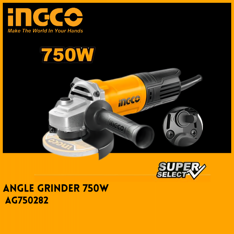 Ingco Brand New Angle Grinder 750W AG750282 | Daraz.com.np