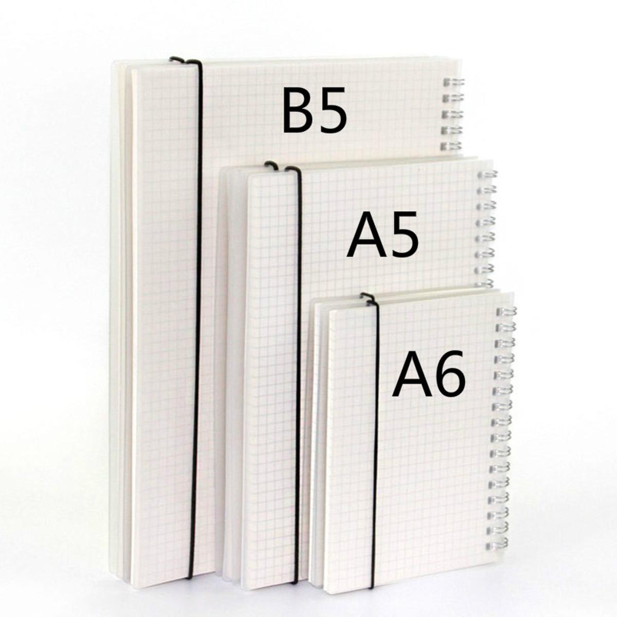 Sweet Journal A6/A5 80 Sheets 4 Page Types Spiral Book Coil Notebook ...