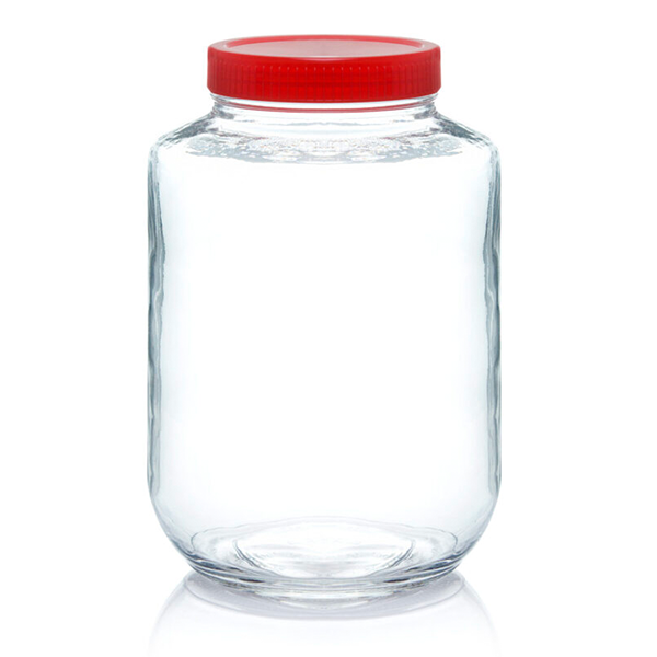 Yera Glass Jar Aahar Jar Achar Jar Pickle Jar Air tight Container Round ...