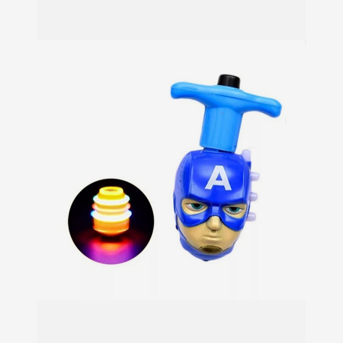 LED Light Spinng Top Lase Gyroscope Anime Luminous Gyro Colorful Lights ...