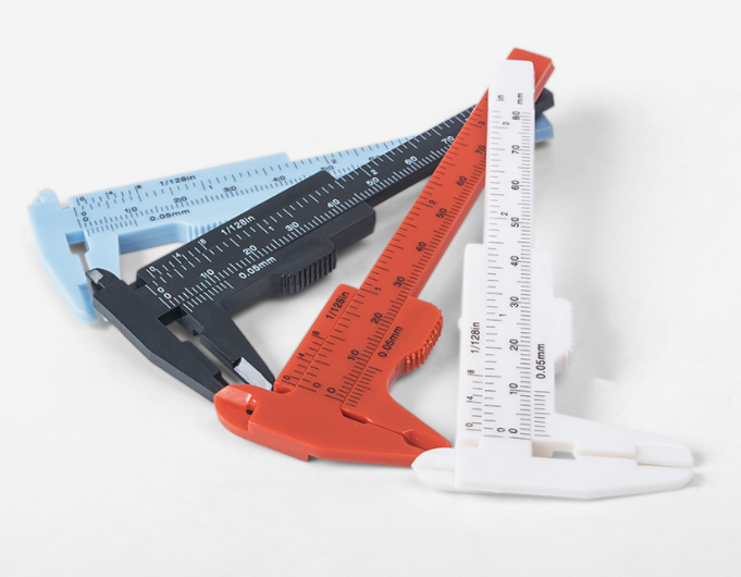2 Set Plastic Vernier Caliper Scale. High Precision 150 MM. Measuring ...