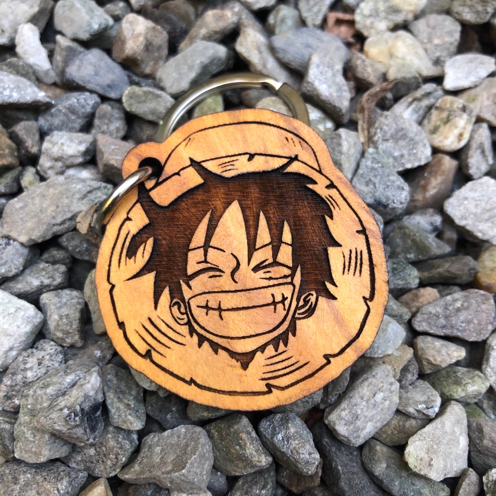 Monkey D. Luffy - Manga/Anime - All Natural Nepali/Nepalese Wood/Wooden ...