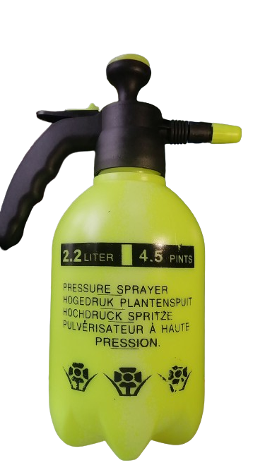 Pressure Water Spray 2.2 Liters Spray Bottle – Adjustable Nozzle, High ...