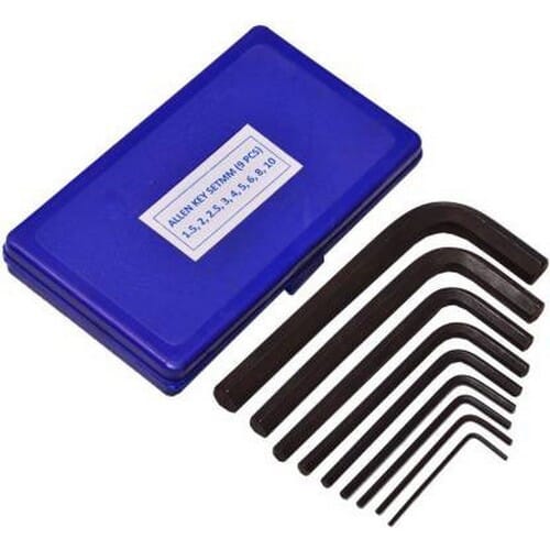 Tool Allen Key Set (Pack of 9) | Daraz.com.np