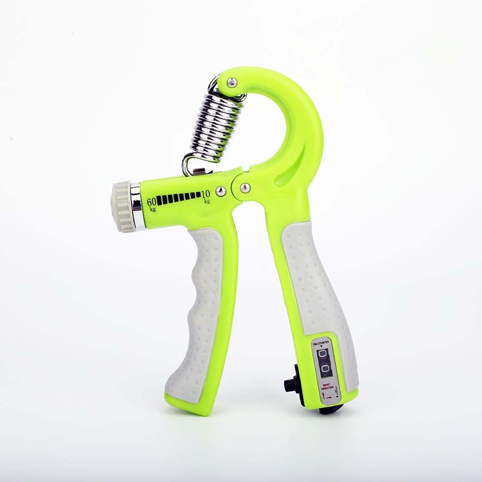10-60Kg Adjustable Countable Hand Grip Strength Training Gripper with ...