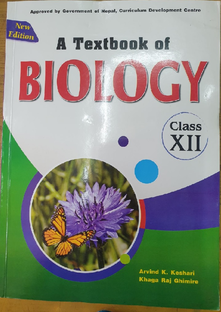Vidhyarthi A Textbook of Biology For Grade XII/12 By Mitrata | Daraz.com.np