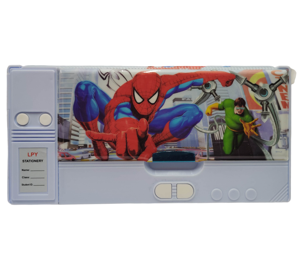 Double Side Magnetic Pencil Box with Separate Case to Manage Stationery ...