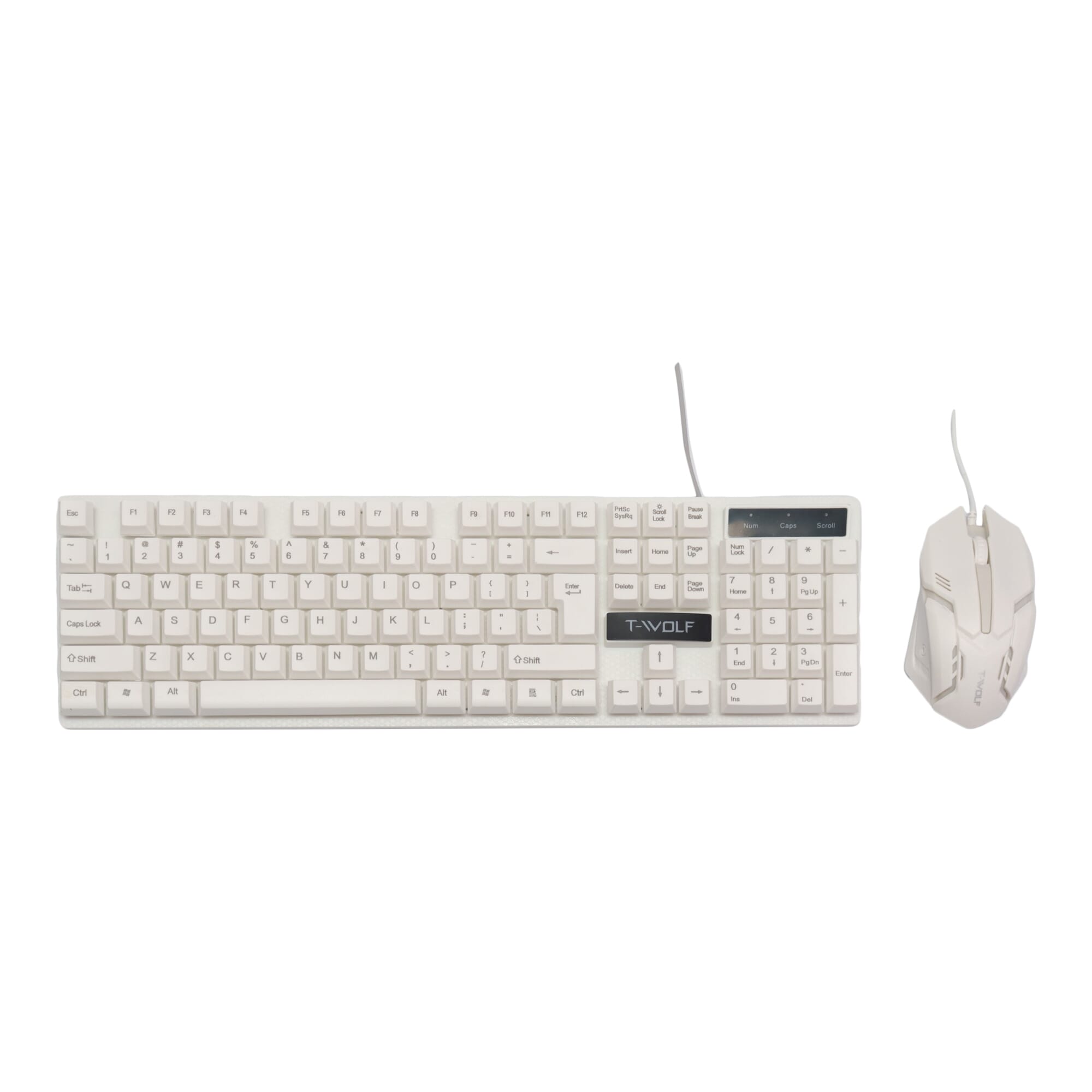 White TF230 Raibow Blacklit Gaming Keyboard | Daraz.com.np