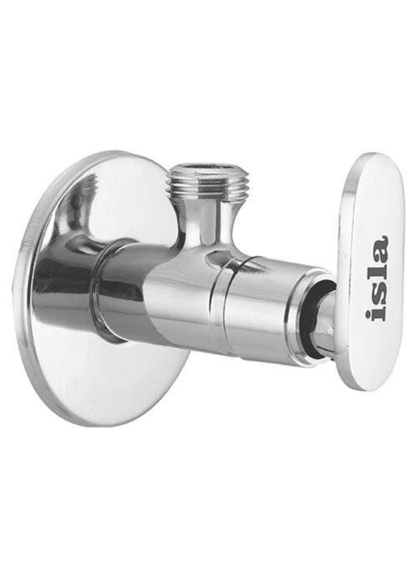 ISLA BRAND Brass Angle Cock/Valve of Brass for Bathroom/Kitchen with ...