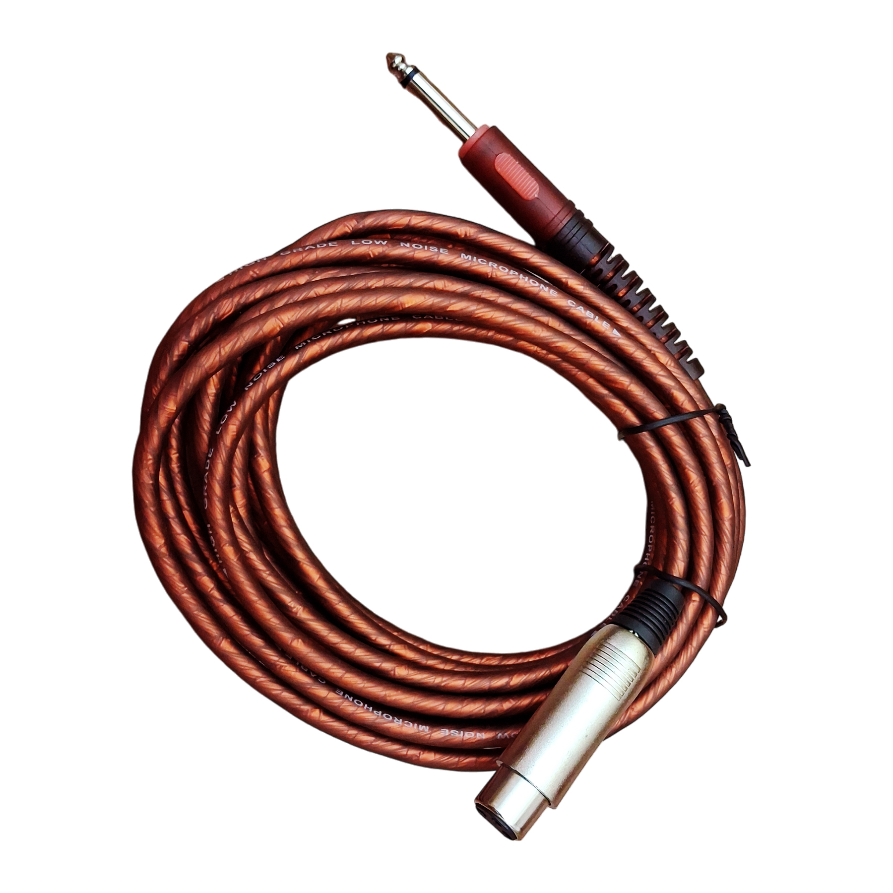 Professional 5 Meter XLR Female to 1/4" Male Mono Mic Cable – Durable ...