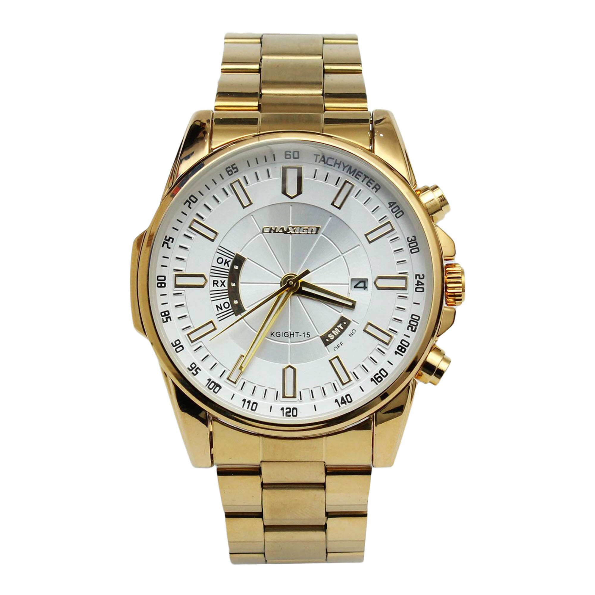 Analog Time Watch With Steel Strap For Men | Daraz.com.np