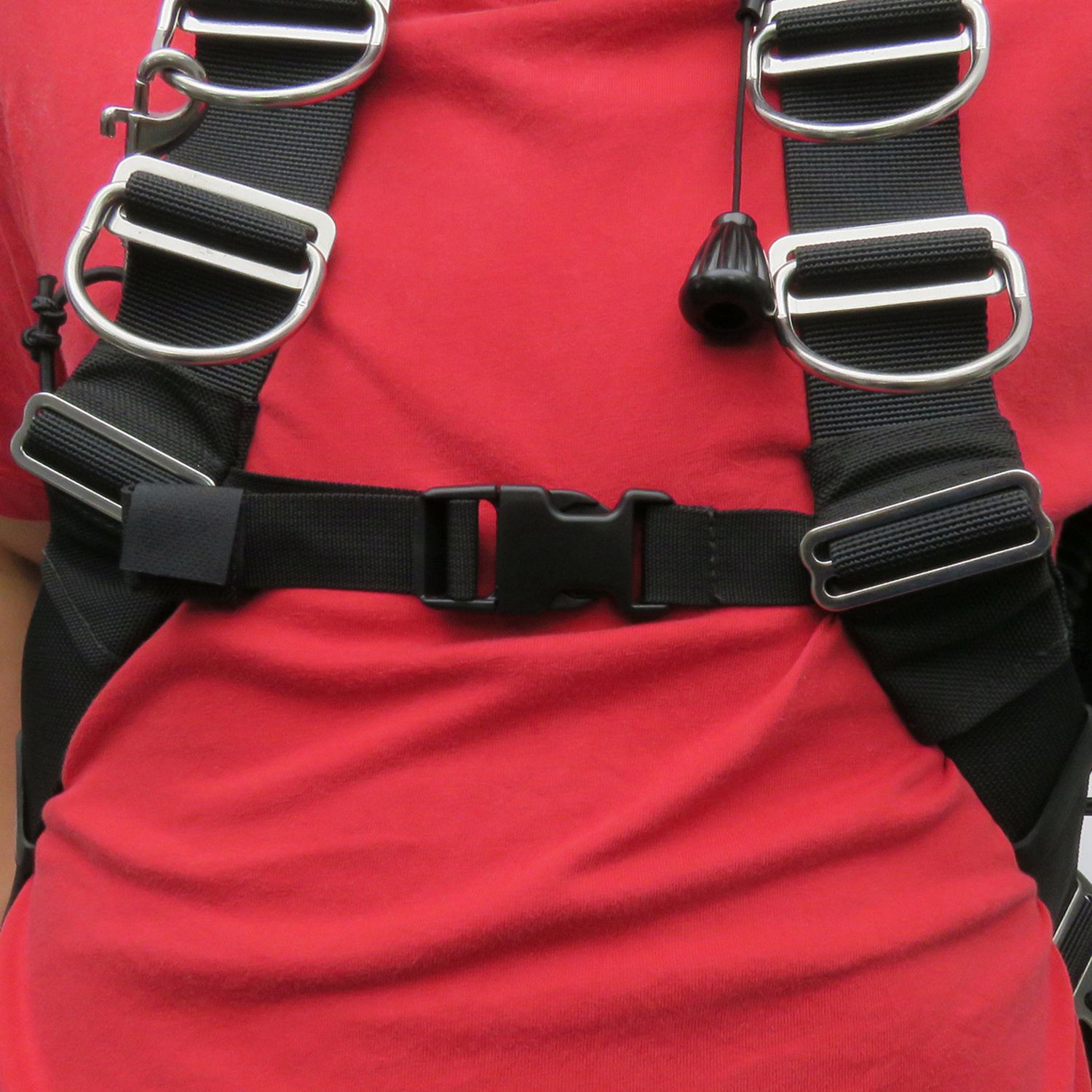 Scuba Diving Backmount Sidemount BCD Quick Release Chest Sternum Strap ...