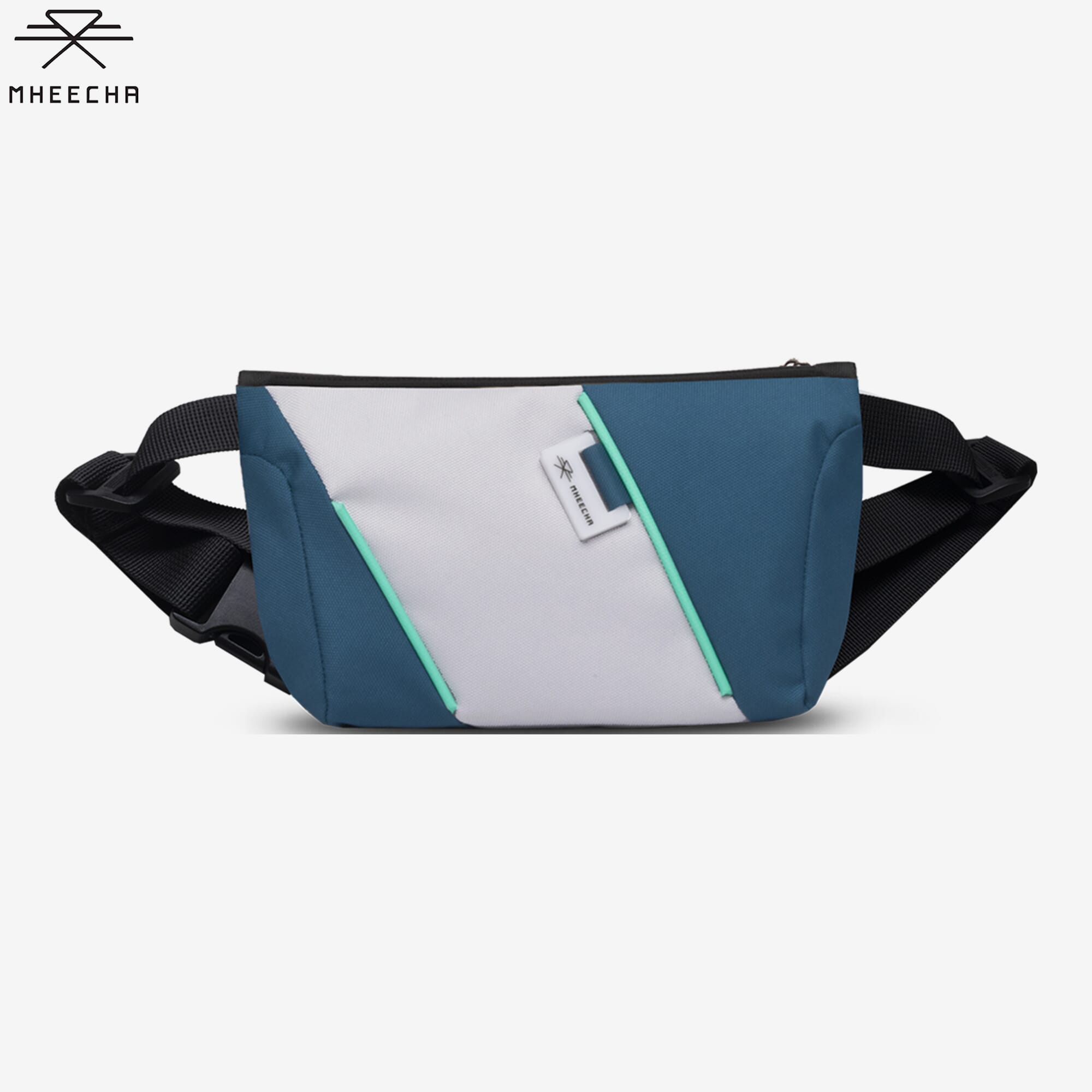 Mheecha Miles Hip Pack Deep Teal/Ice Grey For Unisex | Daraz.com.np