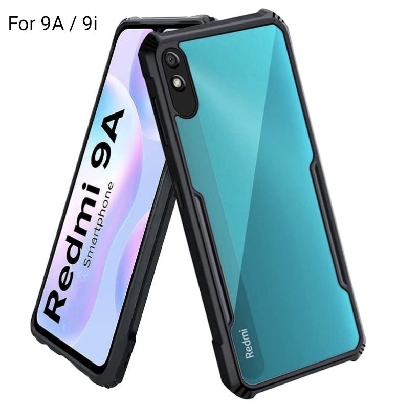 Redmi 9a / 9i (Same Size) Clear Transparent Bumper Cover Case | Non ...