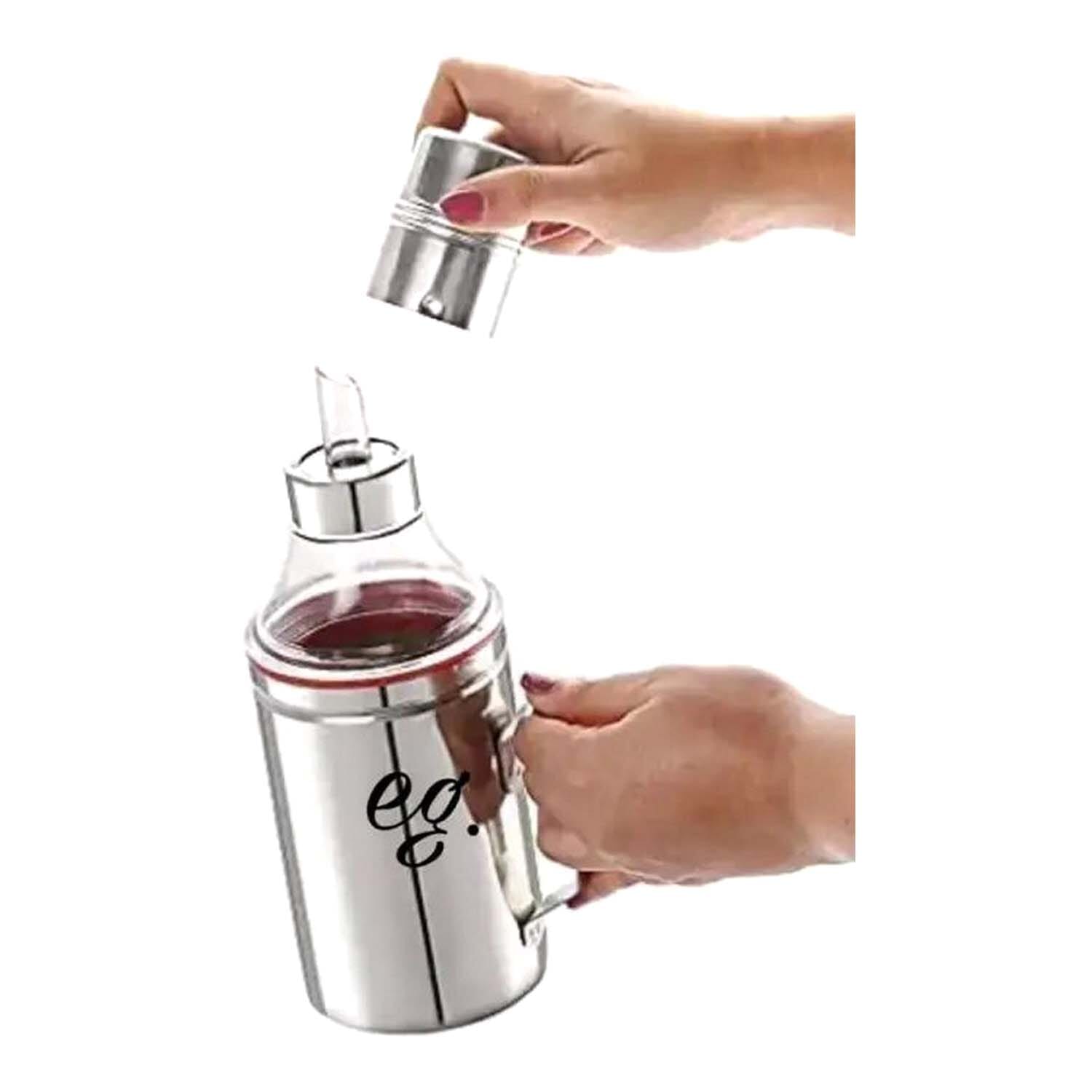 Stainless Steel Oil dispenser,Oil Pot 1000ml | Daraz.com.np