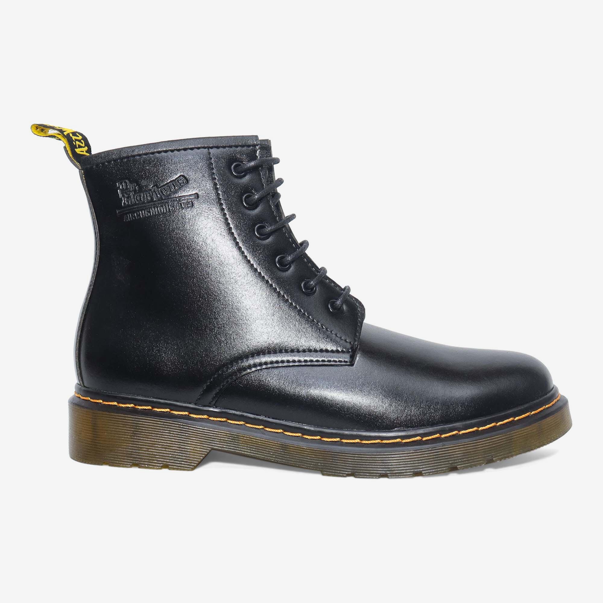 Shine Black Laced Ankle Boot For Men | Daraz.com.np