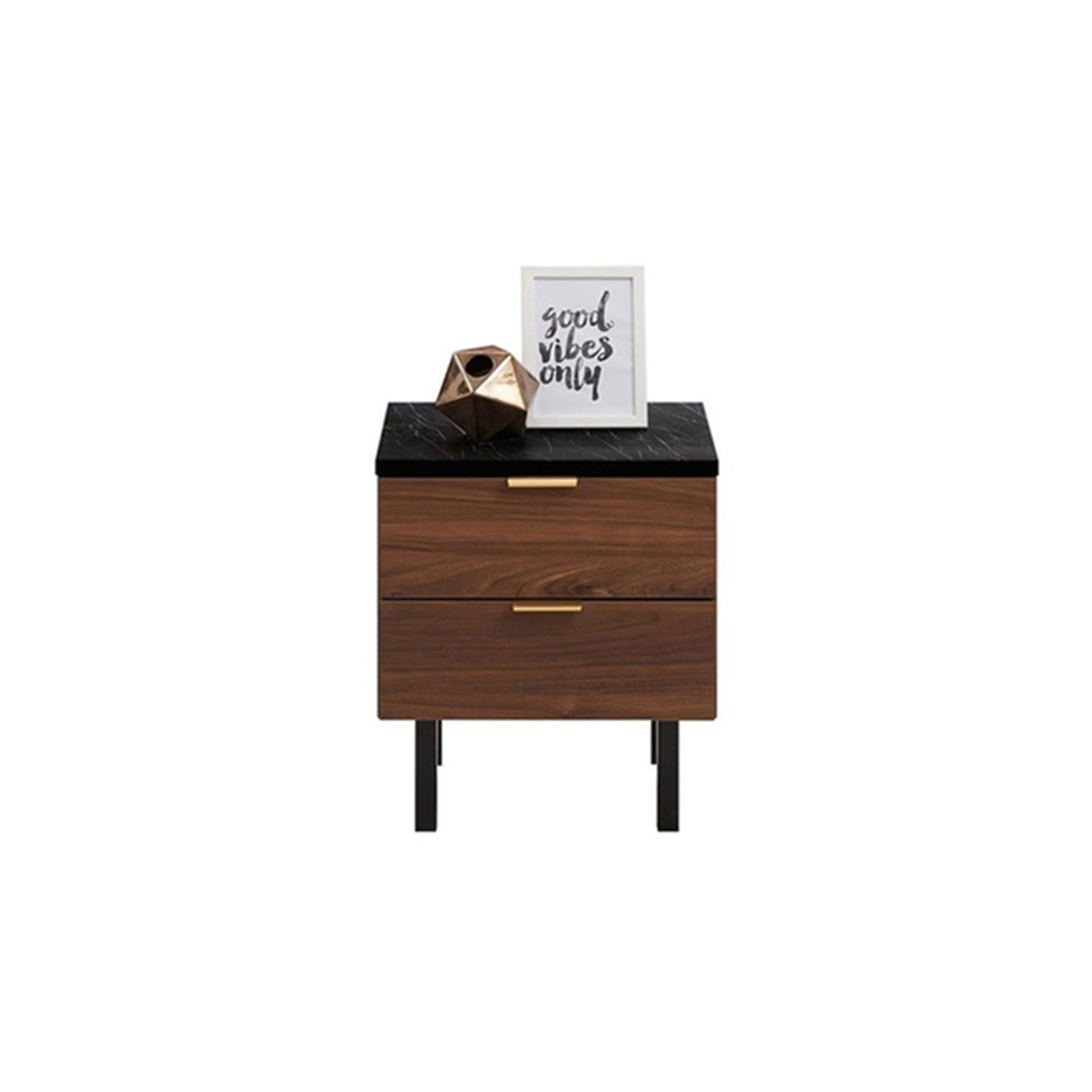 SB Furniture Tavern Night Table-45cm Wide-Legato/BLMQ(40x40x45 cm ...