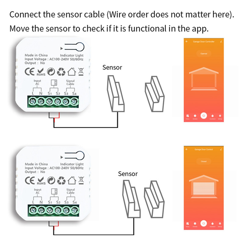 Tuya Smart Life ZigBee Motorized Swing Gate Sliding Gate Controller ...