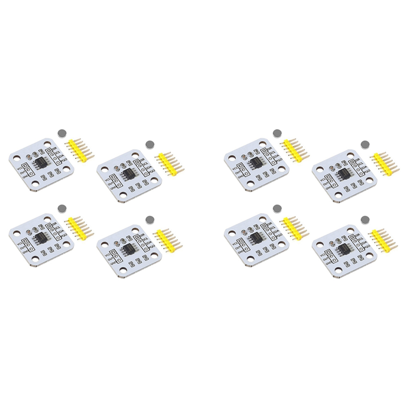8Pcs AS5600 Magnetic Encoder Magnetic Induction Angle Measurement ...