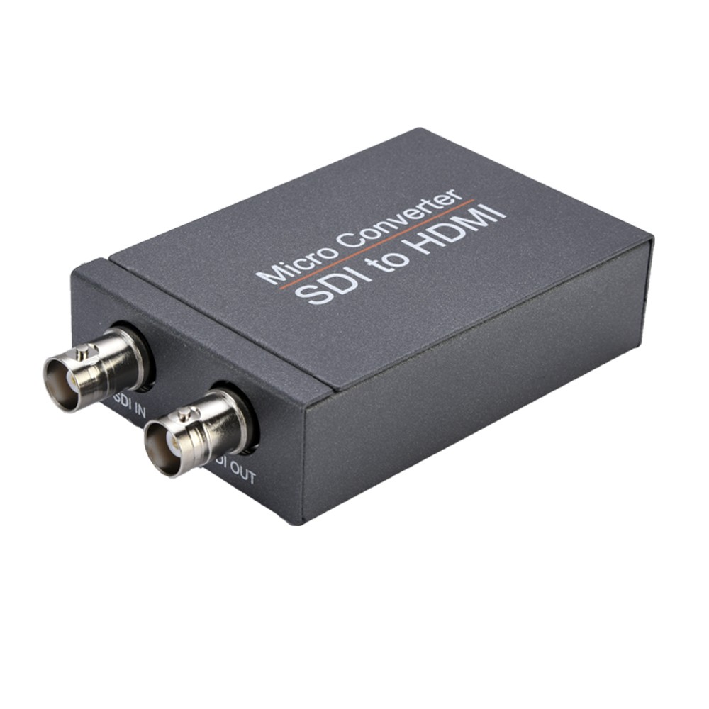 NKM008 Micro SDI Converter SDI to HDMI/SDI to SDI 2 Routes Output Mini ...