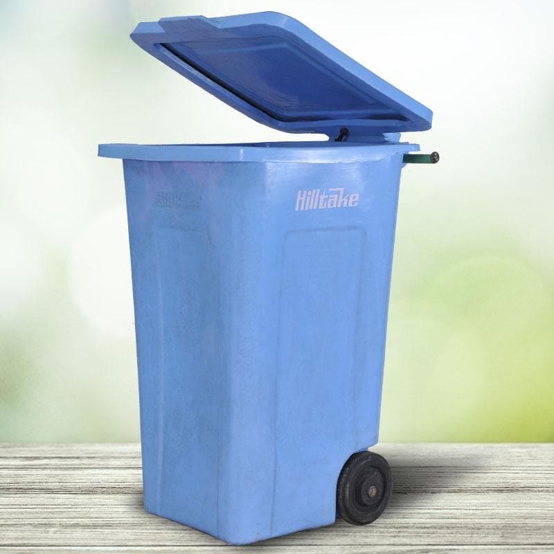 Hilltake Wheel Dustbin Large | Daraz.com.np